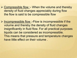 Fluid mechanics - Motion of Fluid Particles and Stream | PPTX