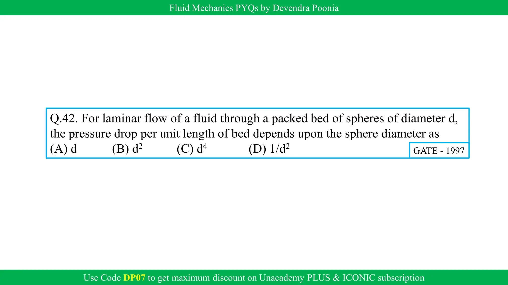 fluid mechanics gate notes . gate all pyqs answer | PDF