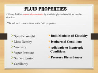 Fluid Mechanics-Fluid Properties - Part 3.ppt