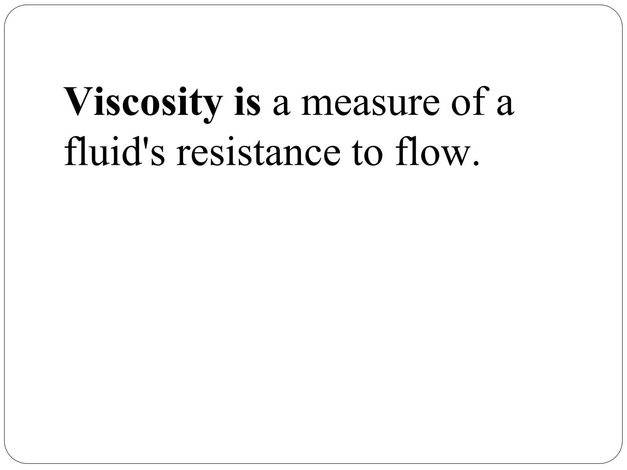 Fluid Mechanics - Problems on viscosity | PPTX