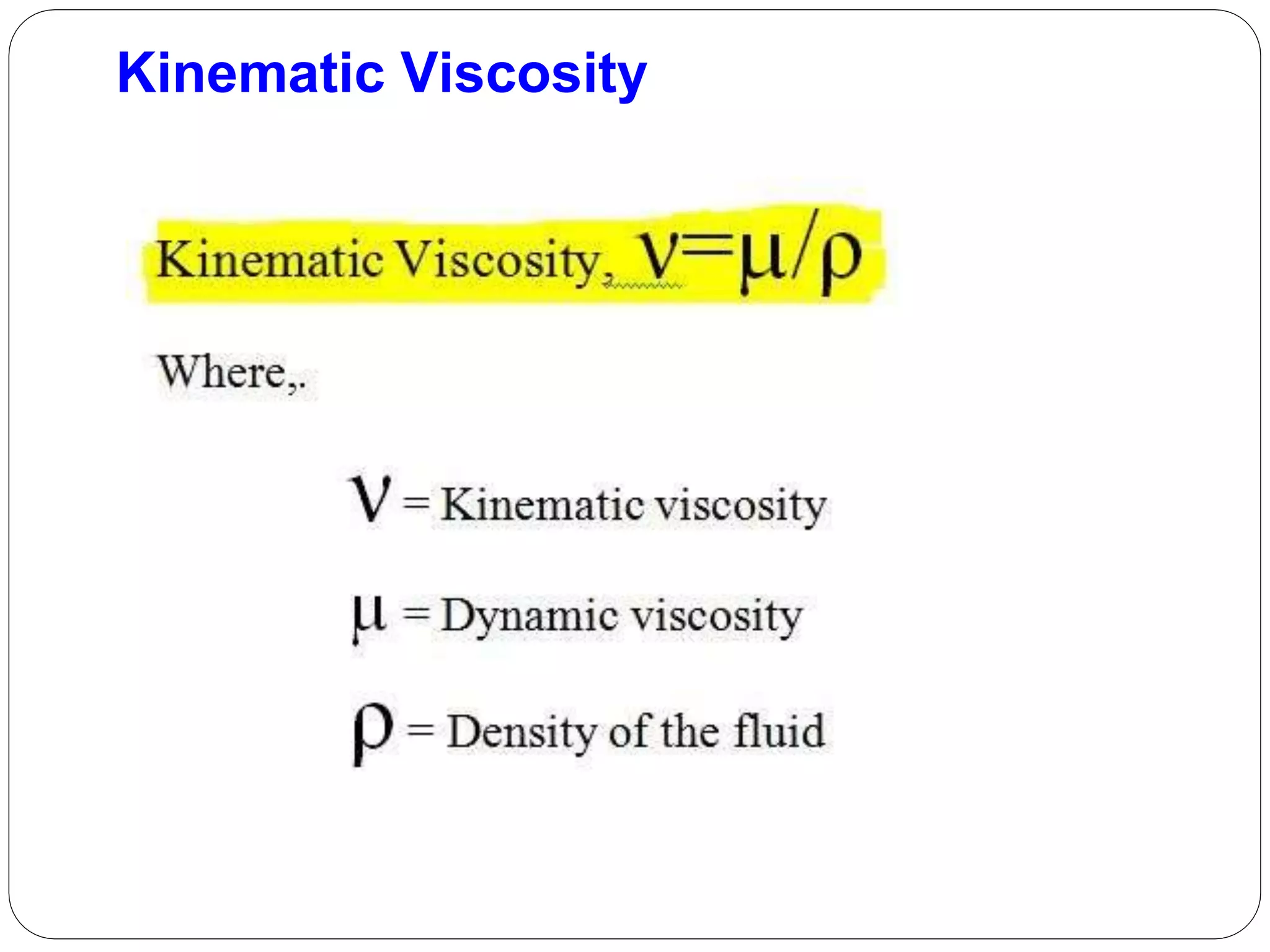 Fluid Mechanics - Problems on viscosity | PPTX