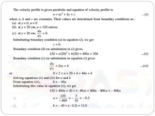 Fluid Mechanics - Problems on viscosity | PPTX
