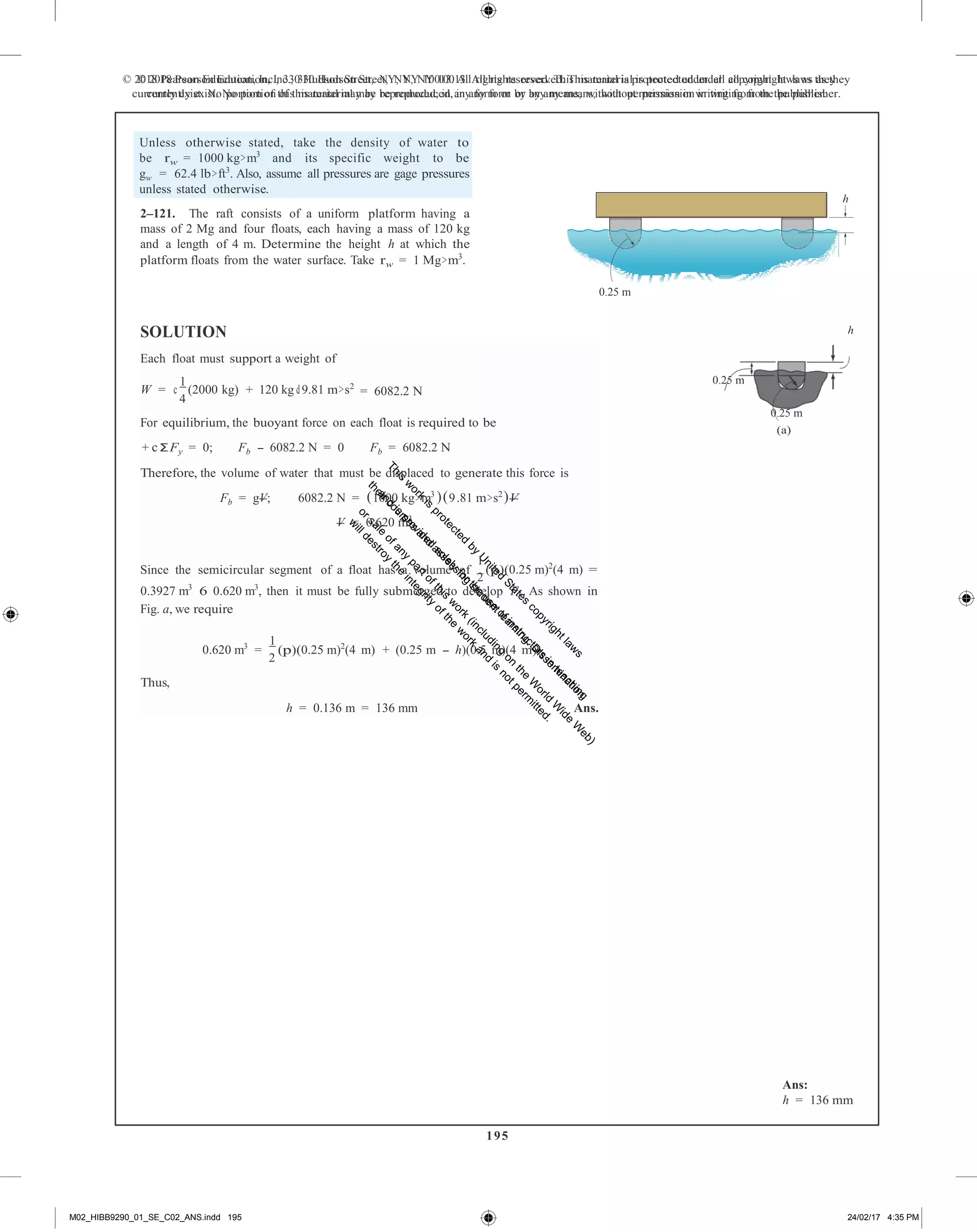 Fluid mechanics 2nd edition hibbeler solutions manual | PDF