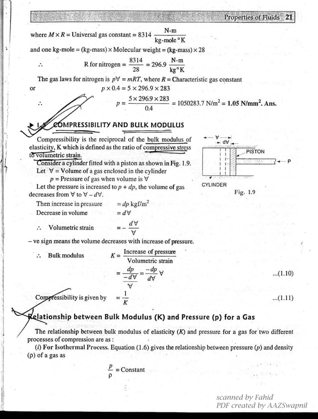 Fluid mechanics and hydraulic machines by R.K.BANSAL | PDF