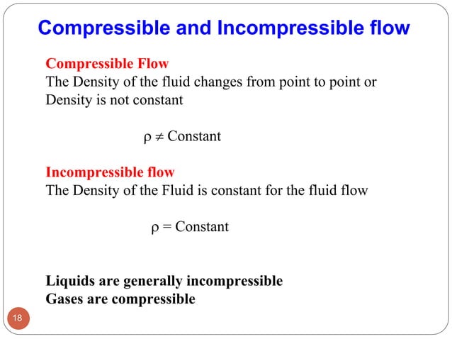 Fluid mechanics and machinery - Flow characteristics of Fluid | PPTX ...