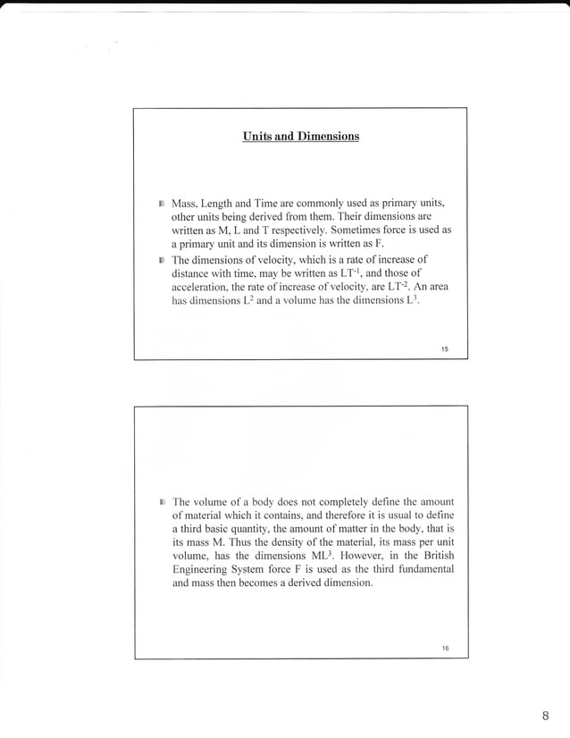 Fluid mechanics chapter one | PDF
