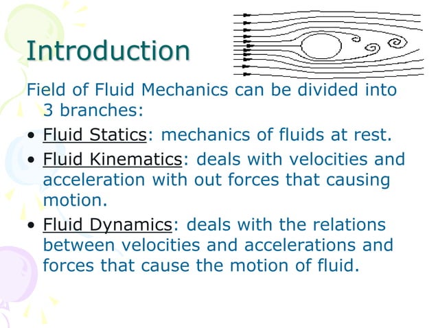 Fluid Mechanic Lectures | PPT