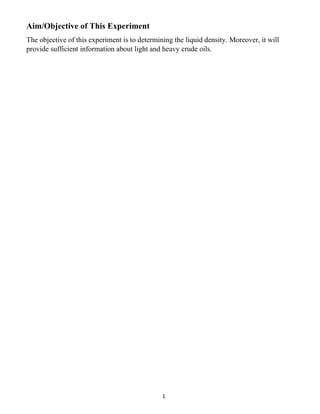 Fluid mechanics lab experiment 02_aerometer_hydrometer | PDF