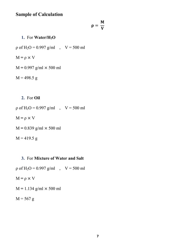 Fluid mechanics lab experiment 02_aerometer_hydrometer | PDF