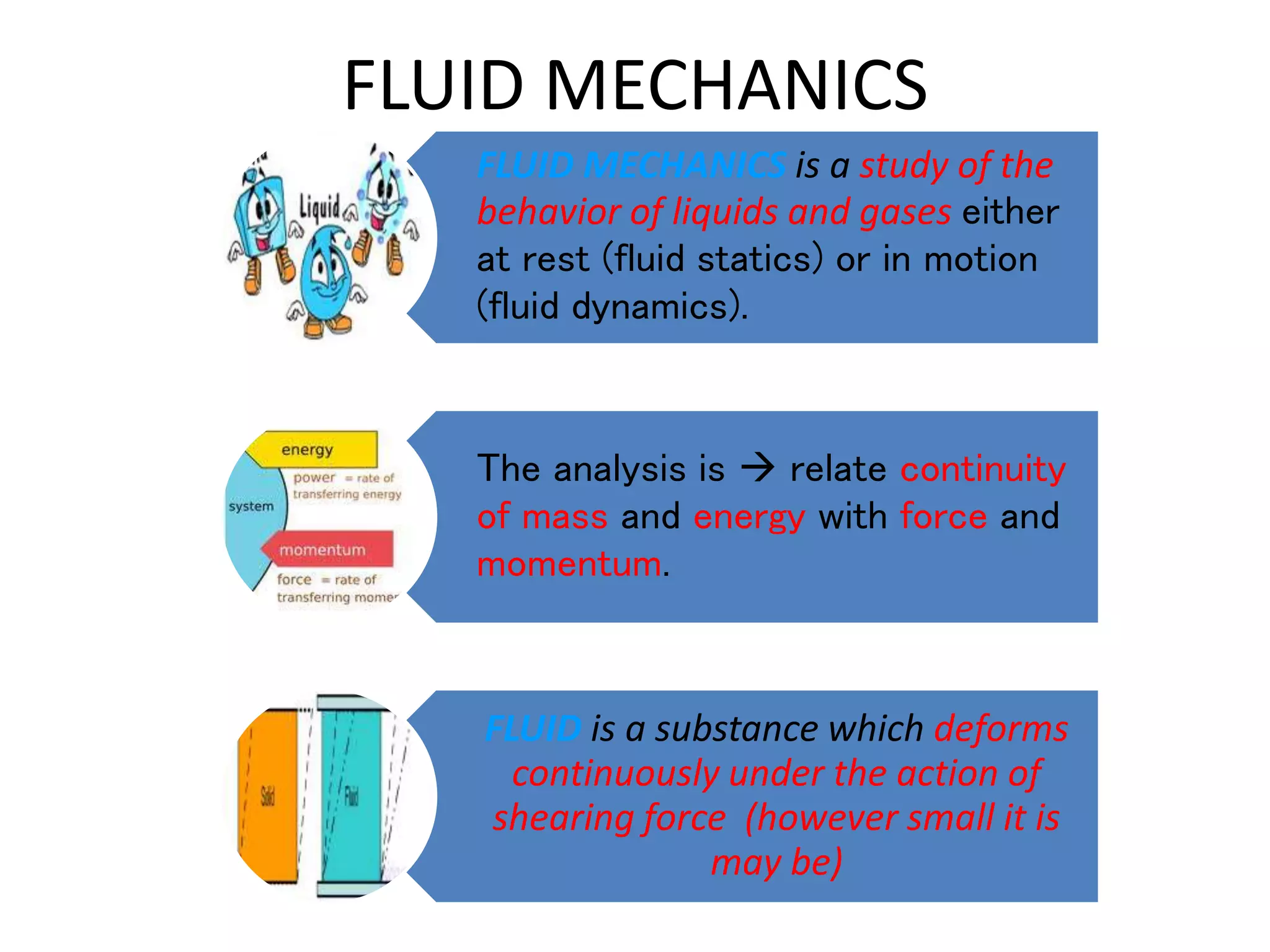 FLUID_MECHANICS M1.pptx | Chemistry | Science