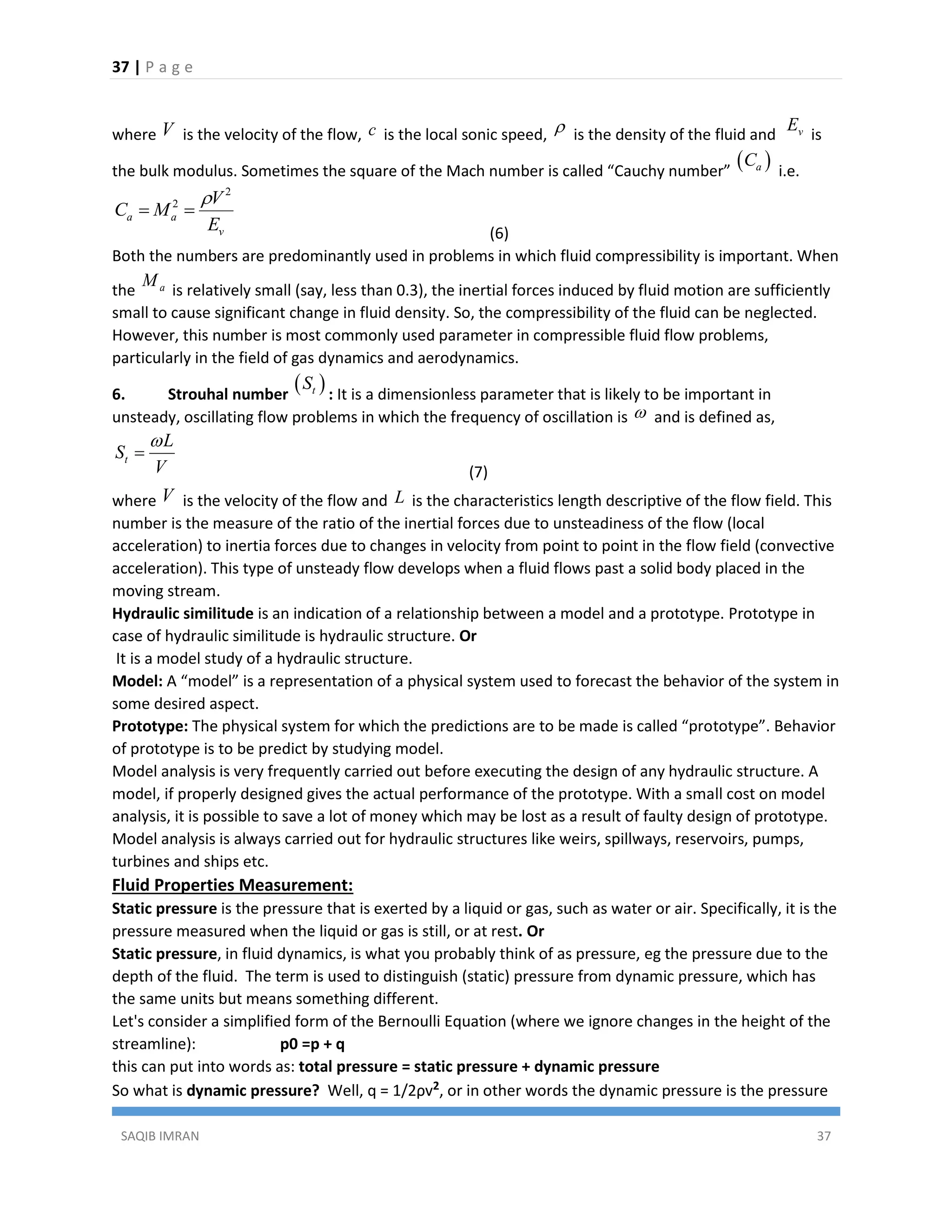 Fluid mechanics pdf | PDF