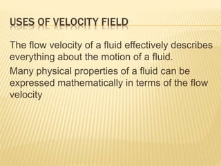Fluid flow phenomenon, prepared by Makhdoom ibad ullah hashmi | PPTX