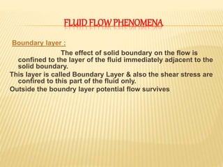 Fluid flow phenomenon, prepared by Makhdoom ibad ullah hashmi | PPTX