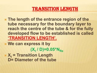 Fluid flow phenomena | PPTX