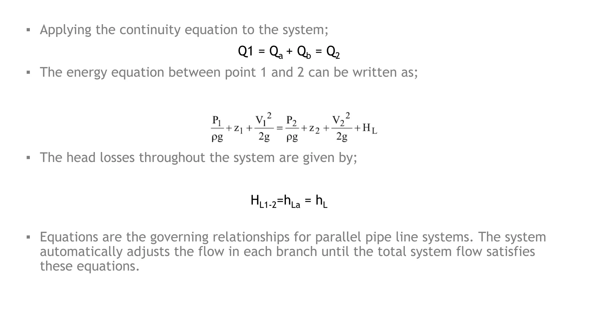 Losses in Pipe | PPTX