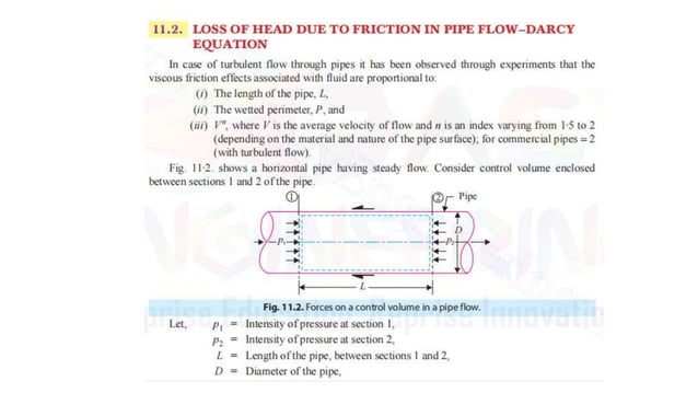 Losses in Pipe | PPTX