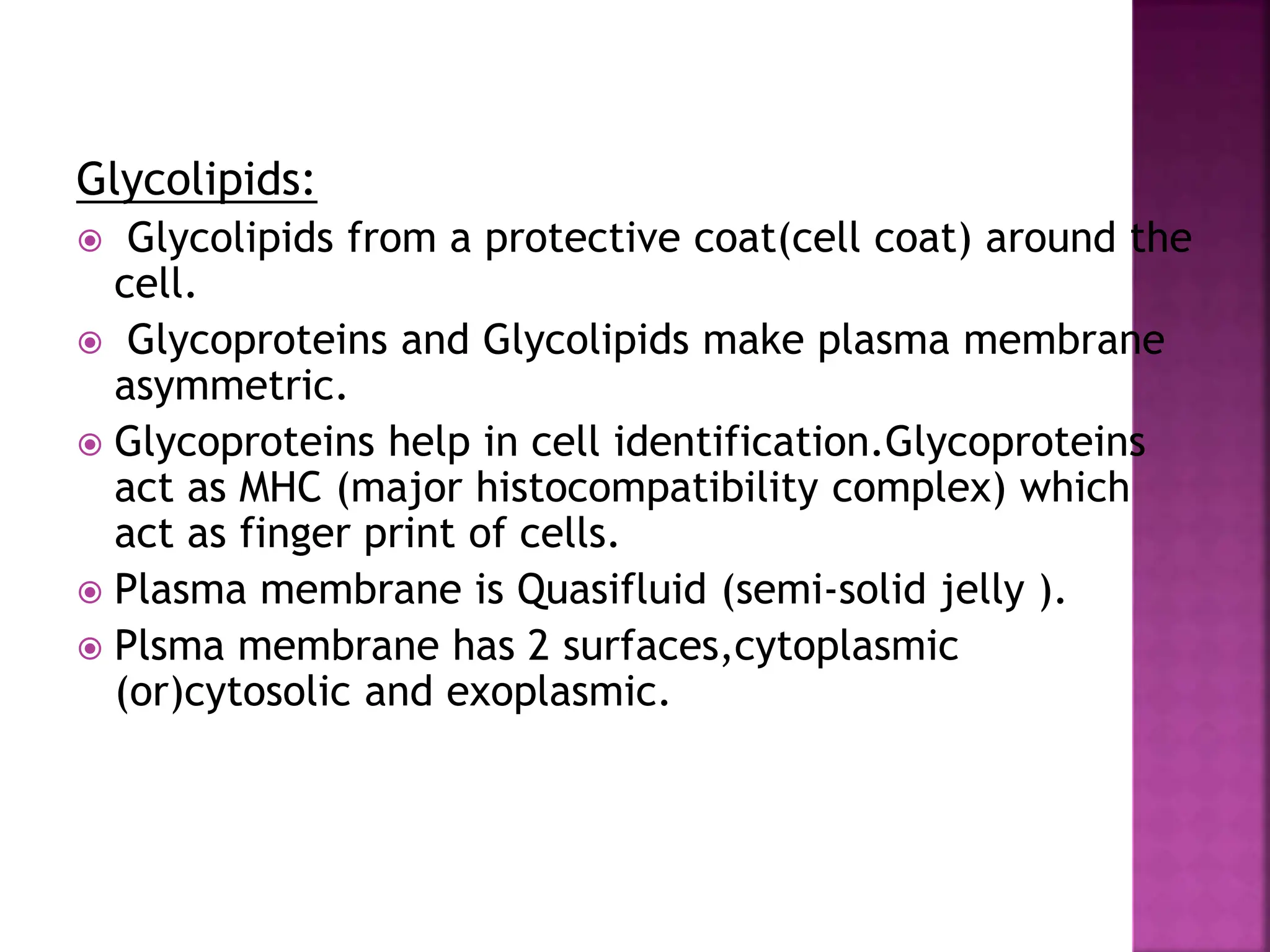 Plasma membrane( fluid mosaic model)ppt. | PPTX