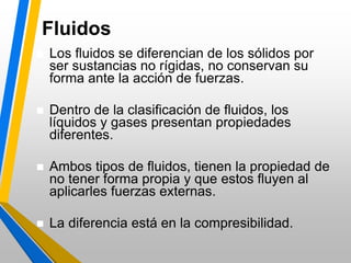 Fluidos | PPTX