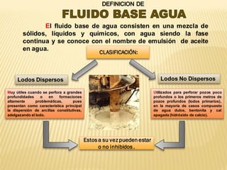 Fluidos base agua | PDF