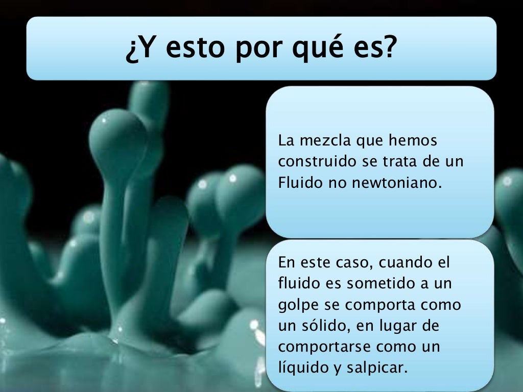 Fluidos no newtonianos