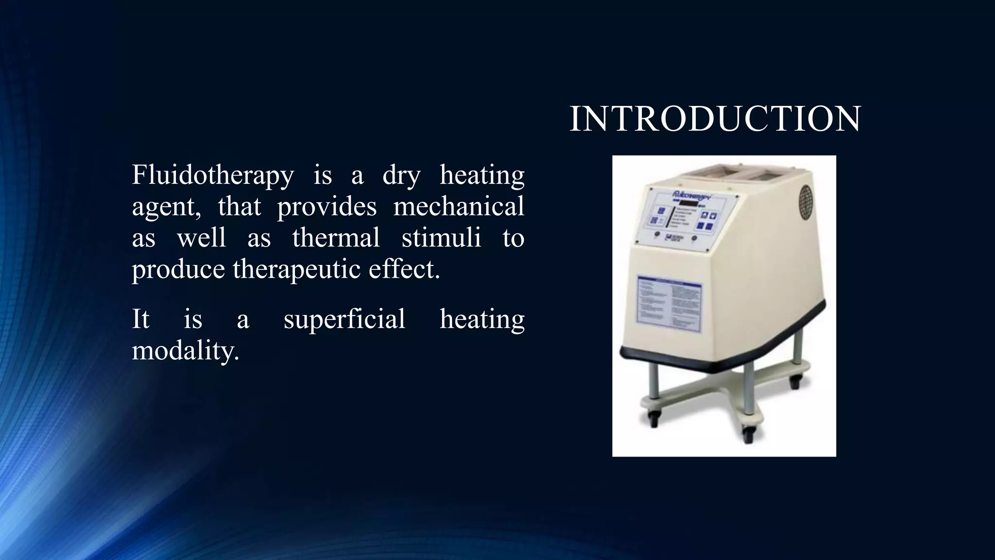 Fluidotherapy | PPTX