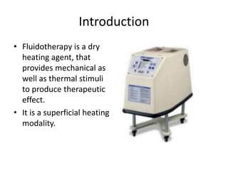 Fluidotherapy | PPTX