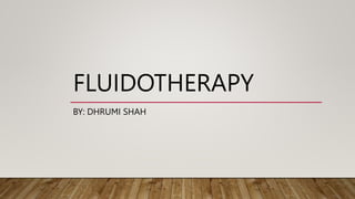 fluidotherapy.pptx
