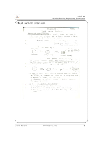 Fluid Particle Reactions | PDF