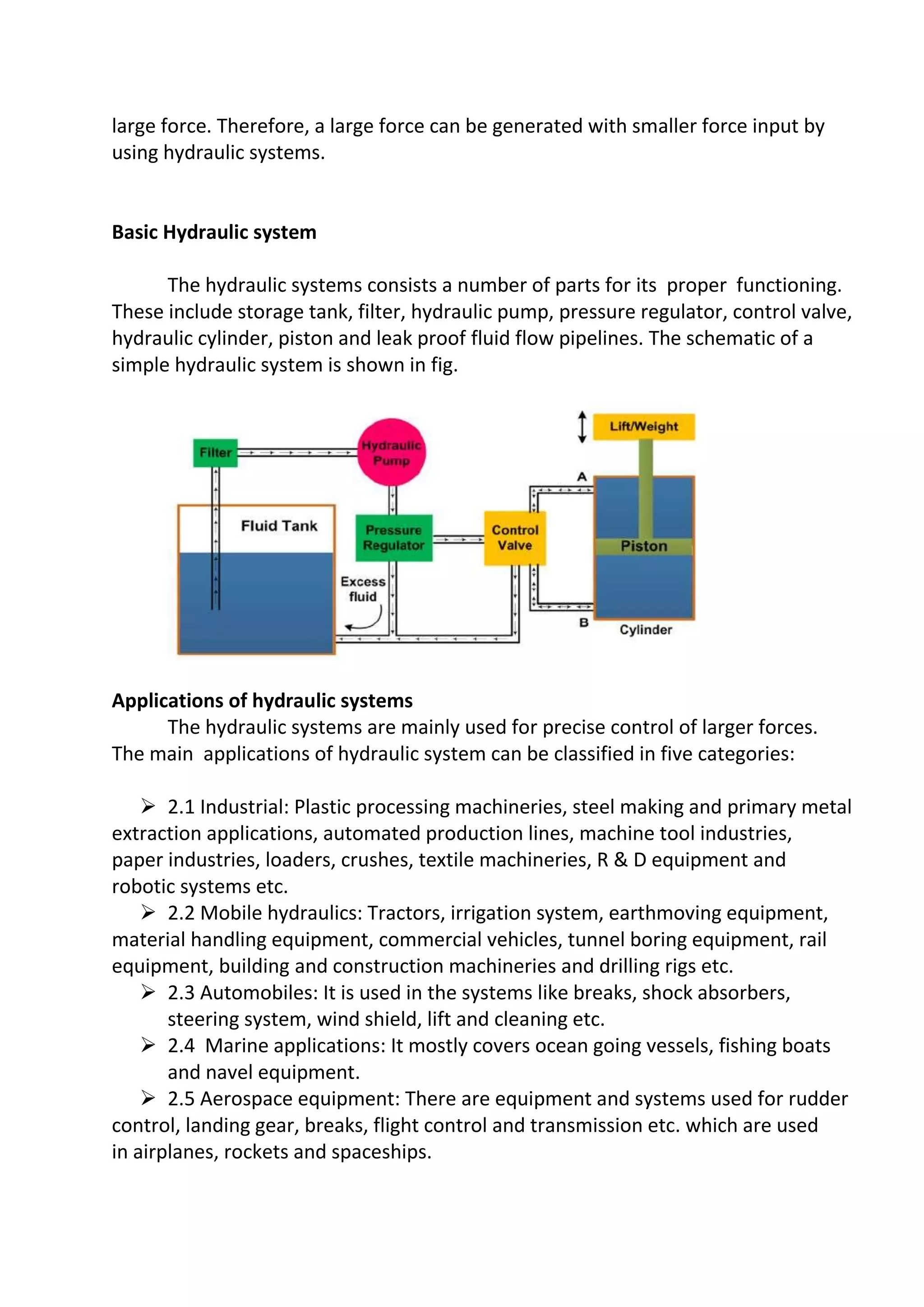 Fluid power automation unit 1 introduction | PDF