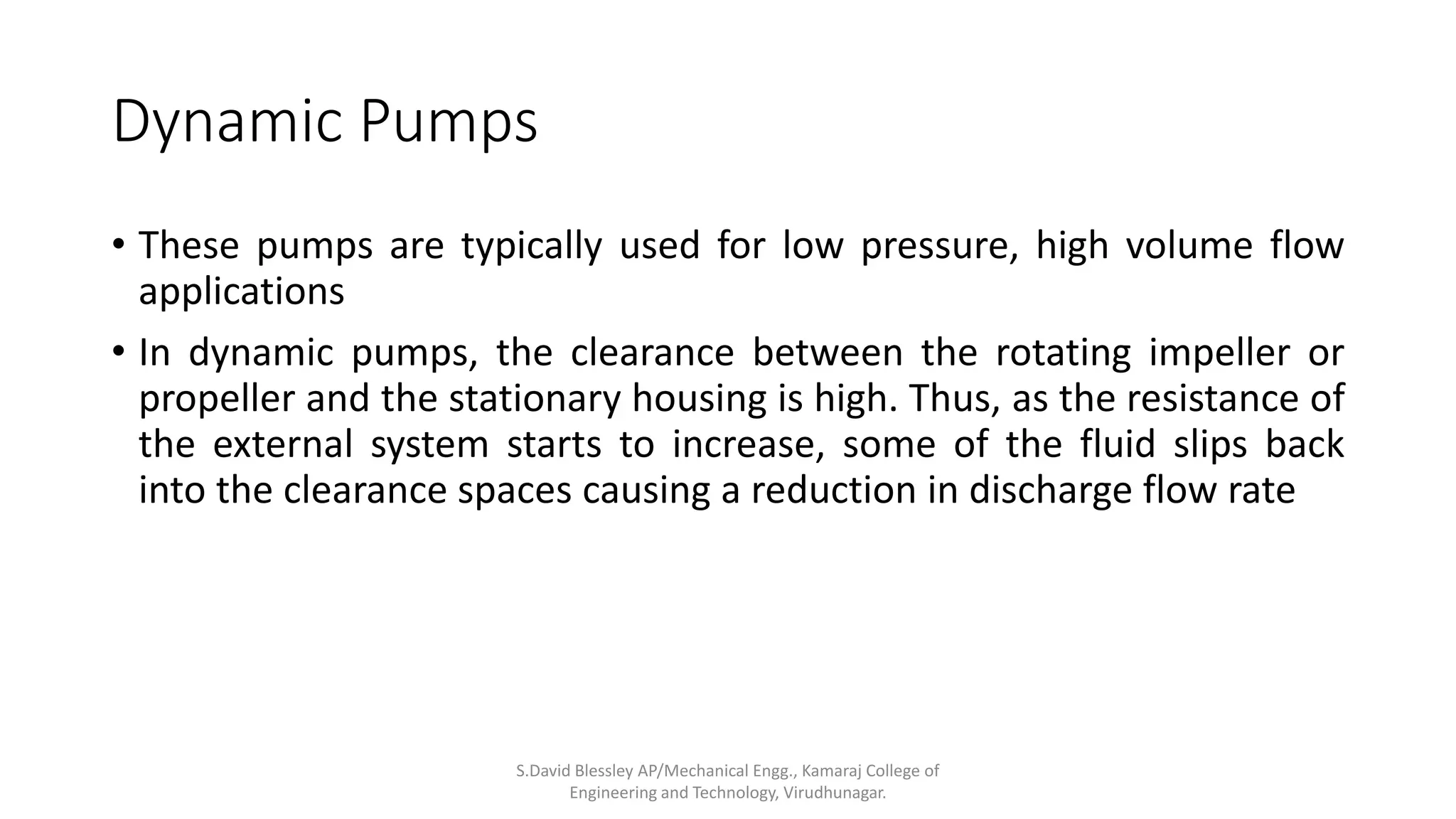 Fluid power principles and hydraulic pumps | PPTX