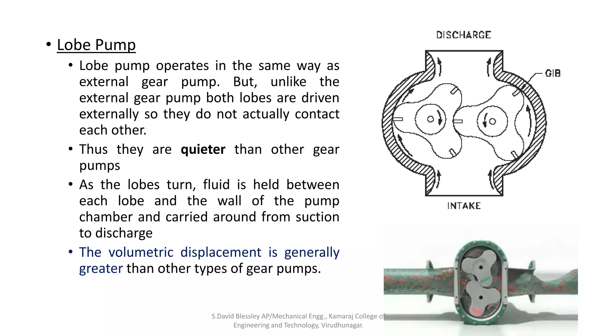 Fluid power principles and hydraulic pumps | PPTX