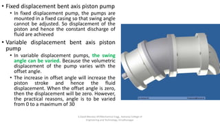Fluid power principles and hydraulic pumps | PPTX
