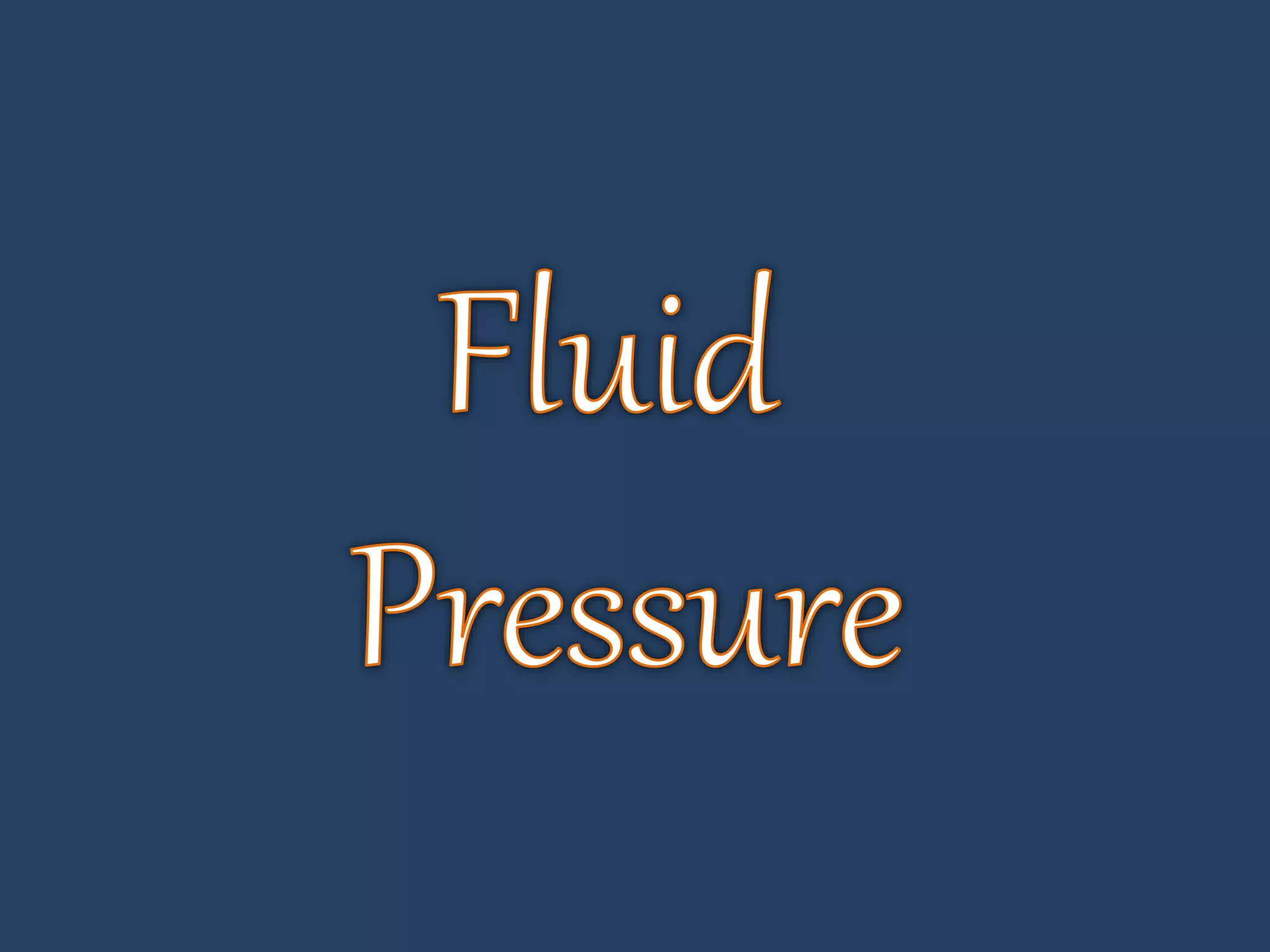 power point presentation on Pressure in Fluids for ICSE Class IX | PPTX