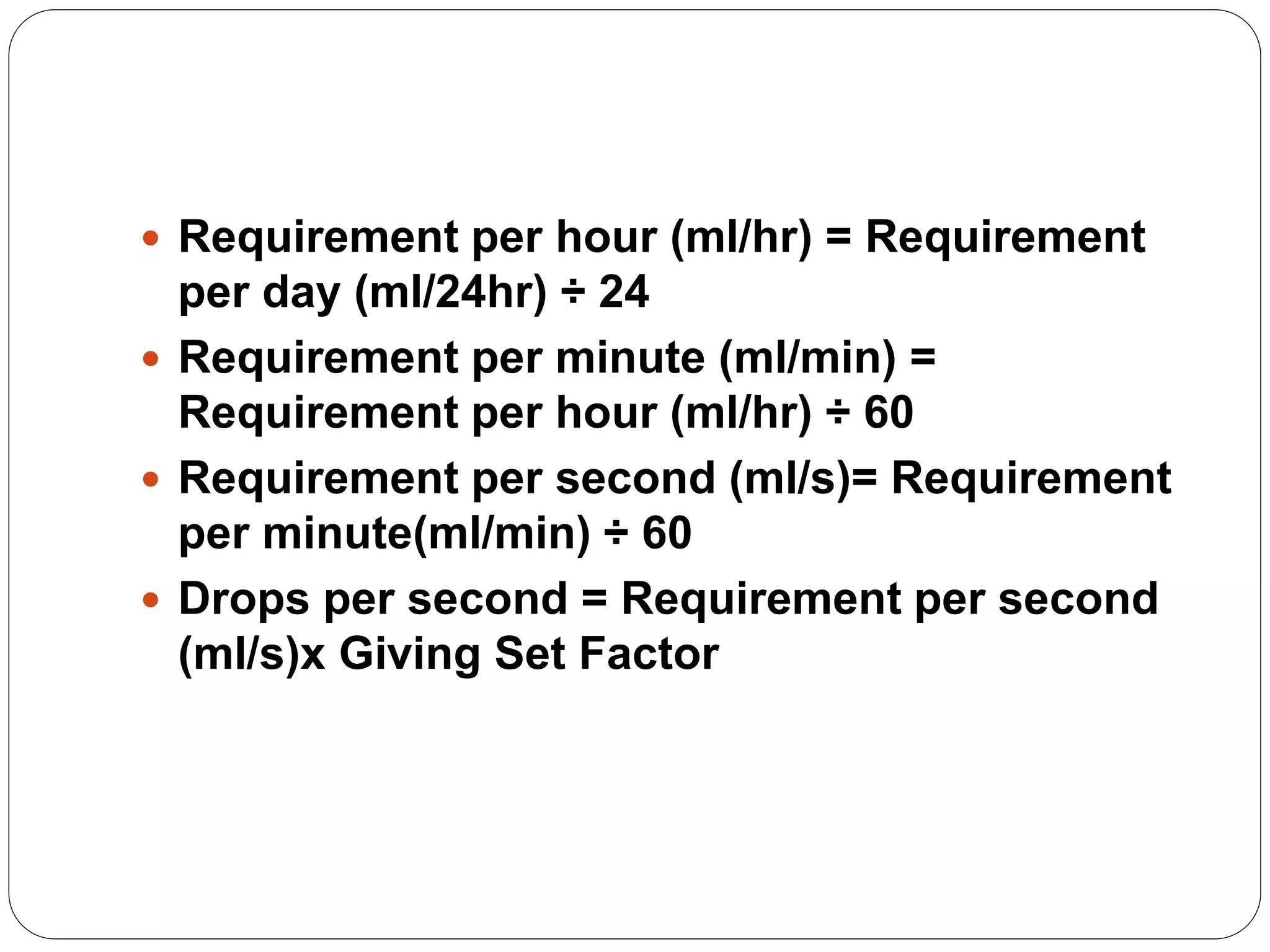 Fluid replacement therapy | PPTX
