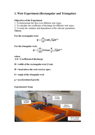 Fluid Mechanics report | DOCX