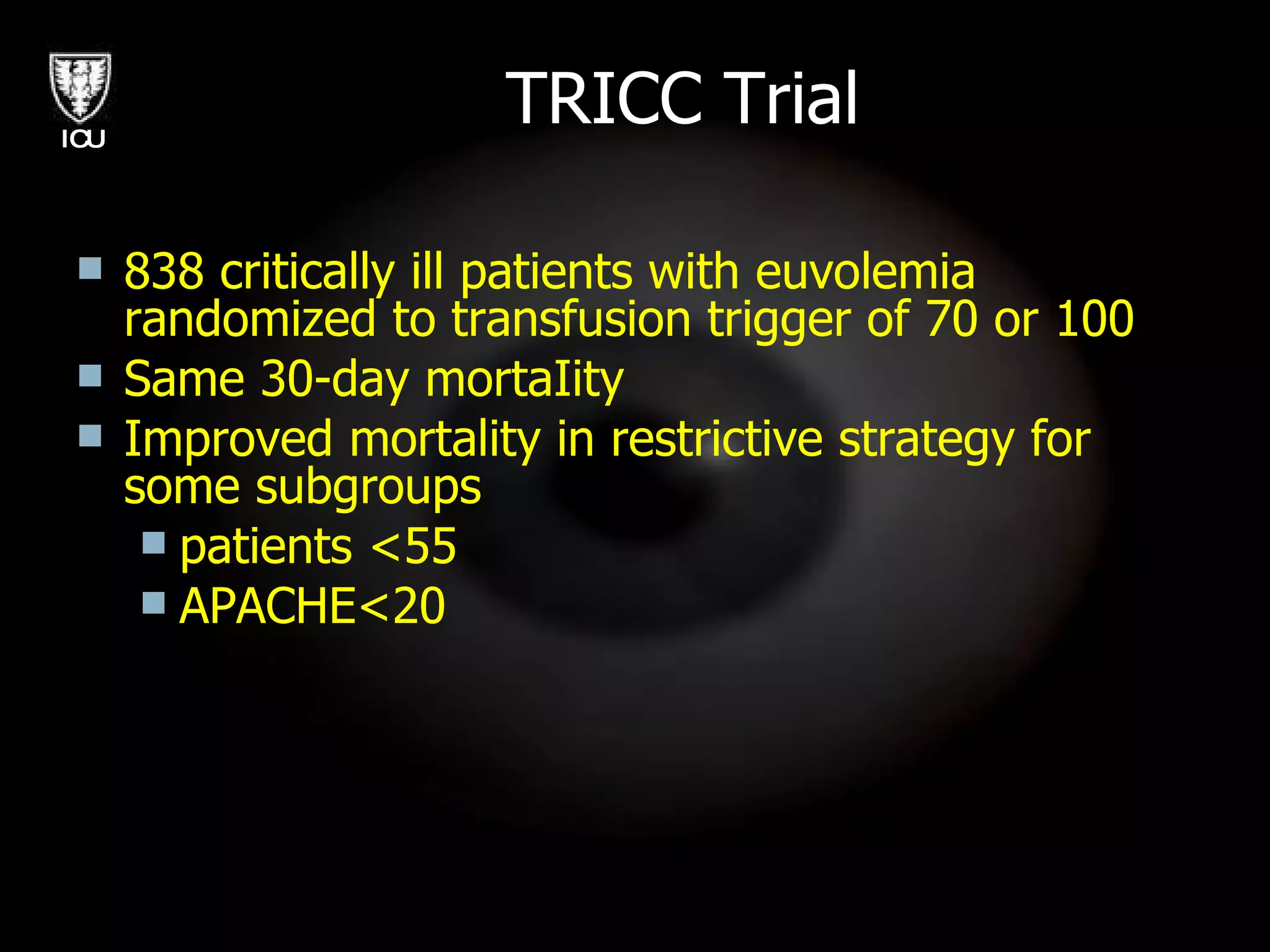 Fluid Resuscitation And Massive Transfusion | PPT