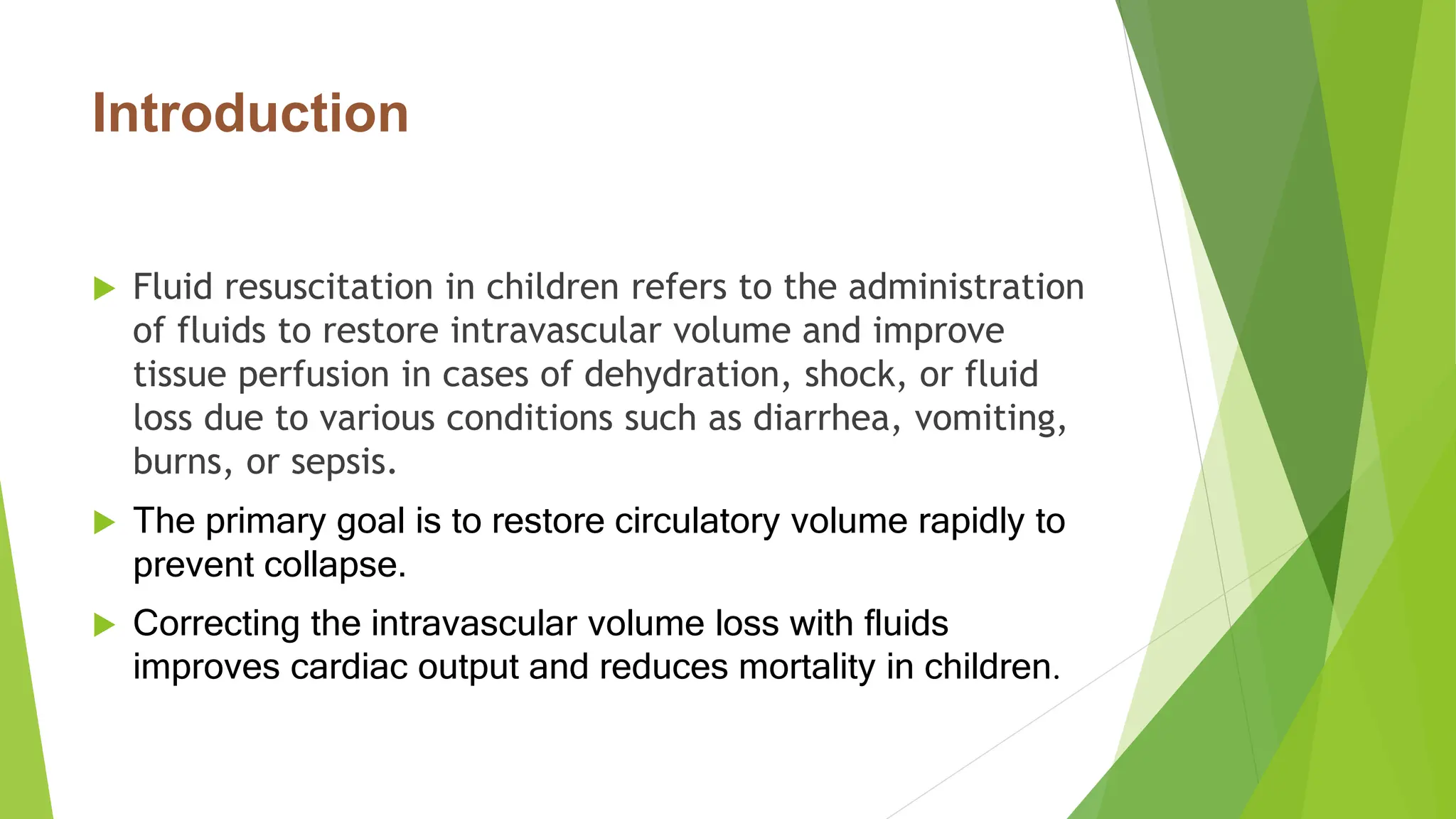Fluid resuscitation and vasoactive medication in critically ill ...