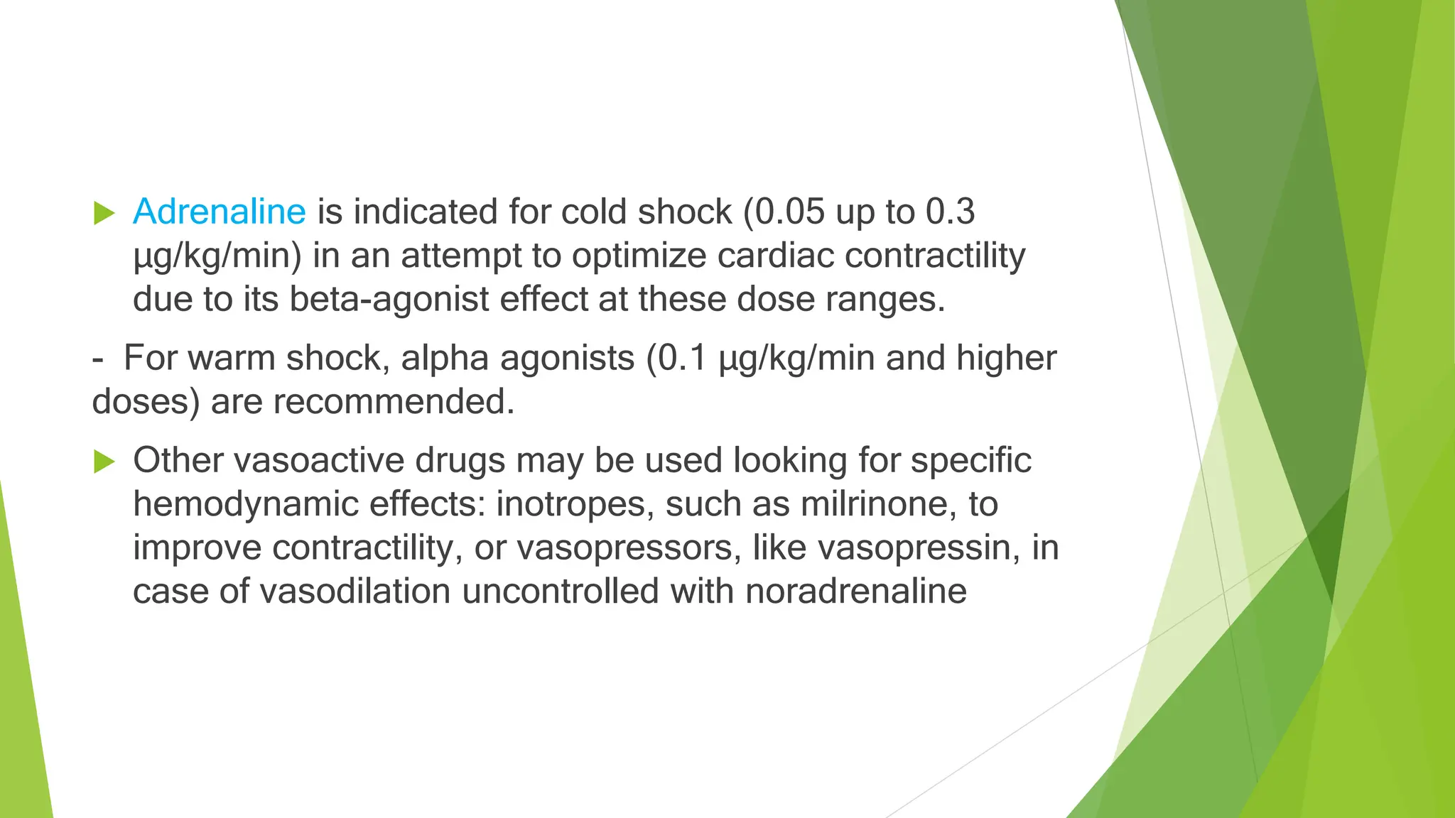Fluid resuscitation and vasoactive medication in critically ill ...