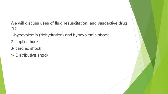 Fluid resuscitation and vasoactive medication in critically ill ...