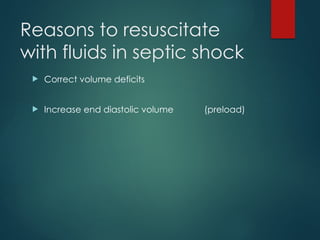 Fluid resuscitation in septic shock.pptx