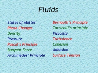 Fluids | PPT