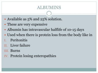 Fluids | PPTX | Blood Disorders | Diseases and Conditions