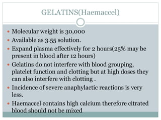 Fluids | PPTX | Blood Disorders | Diseases and Conditions