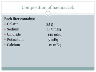Fluids | PPTX | Blood Disorders | Diseases and Conditions