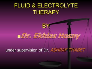 Fluids & Electrolytes | PPT