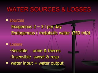 Fluids & Electrolytes | PPT