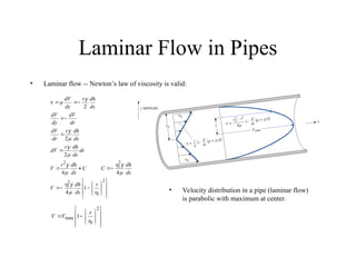 Fluids16 class lecture for engineering student | PPT