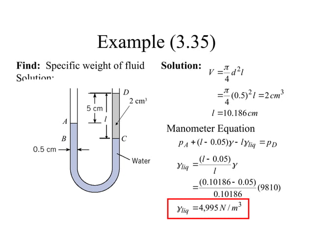 Fluids manometer and its types & process | PPT