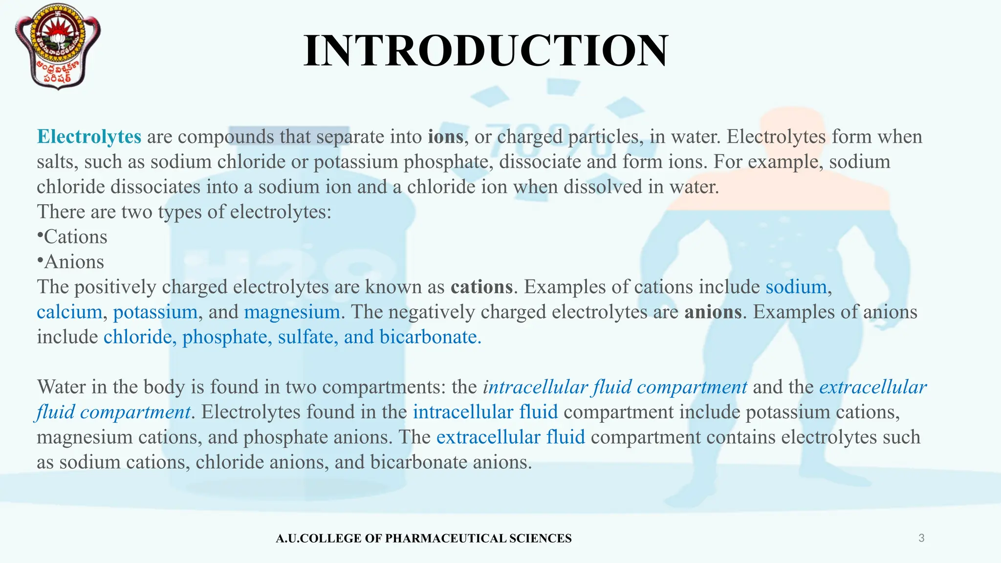 Fluids and Electrolyte Balance (Na, K, Cl, ) | PPTX