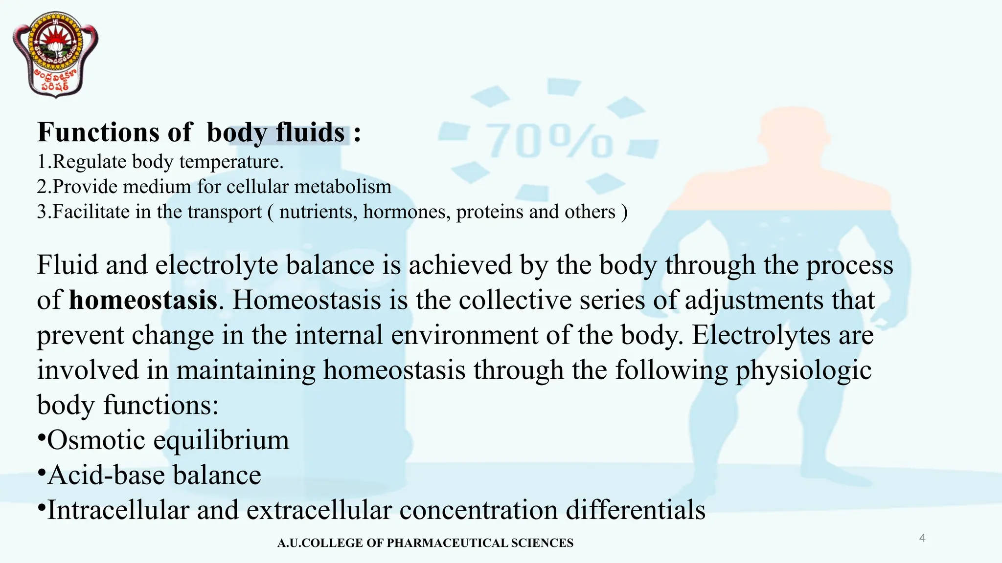 Fluids and Electrolyte Balance (Na, K, Cl, ) | PPTX